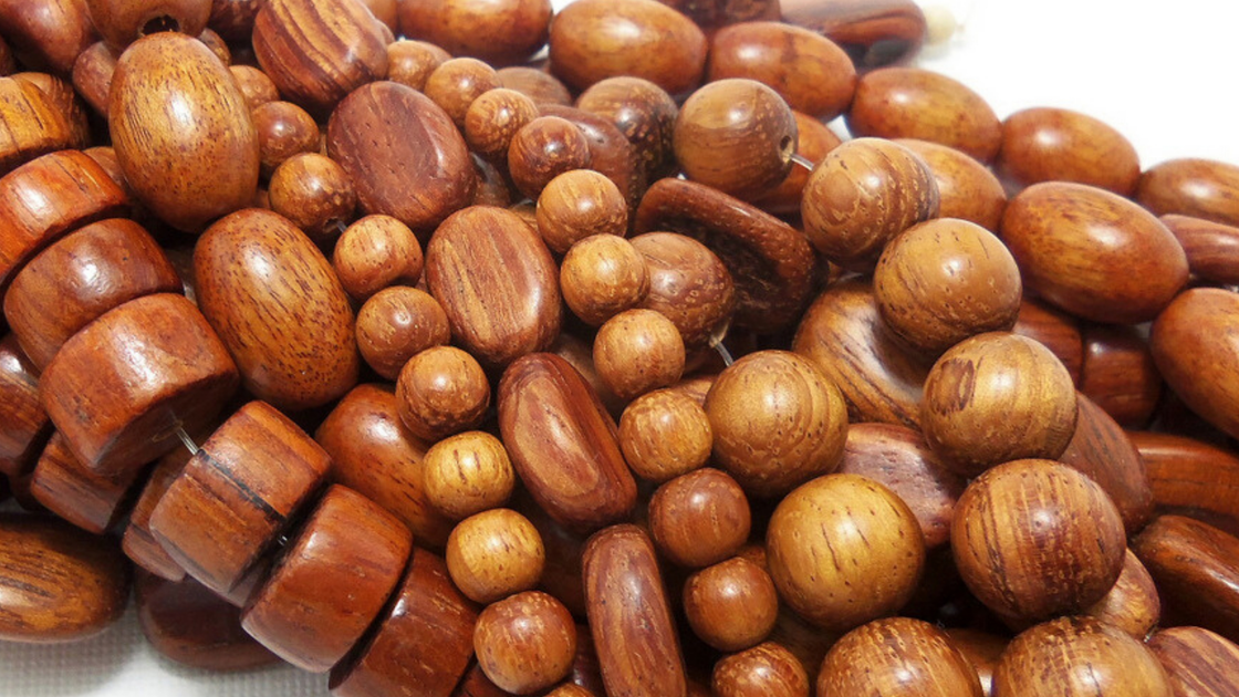 Bayong Wood Beads | Beads and Honey