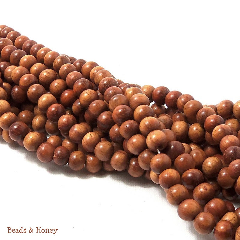 Bayong Wood Round 6mm (16-Inch Strand) – Beads and Honey