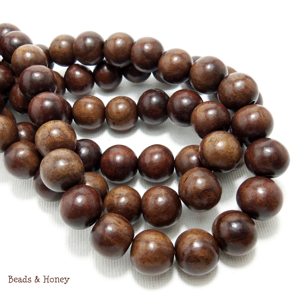 Magkuno Wood Round 12mm (Full Strand) – Beads and Honey